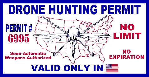 - HBS 247 Drone Hunting Permit #HBS 247