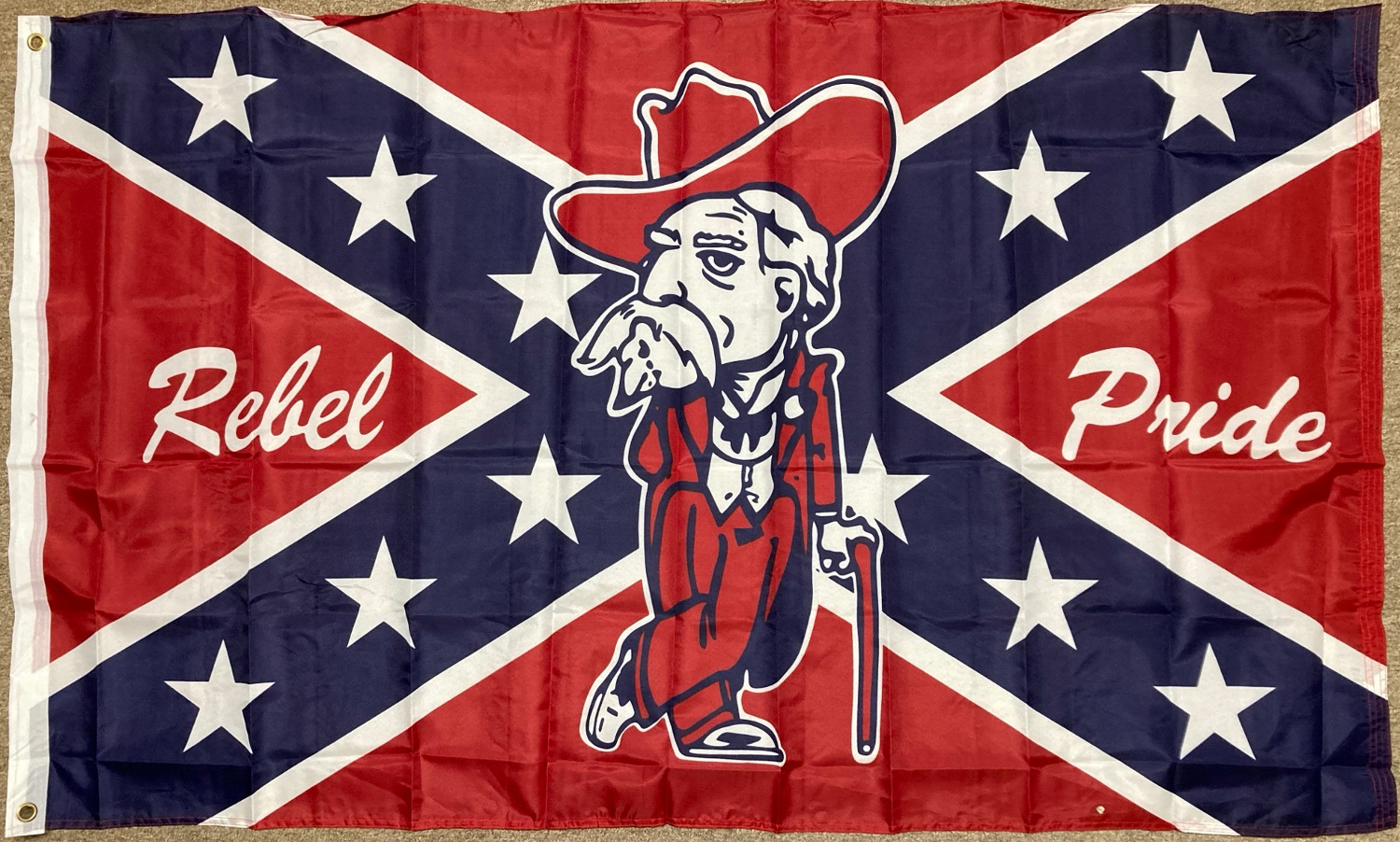 - REBEL PRIDE W/ OLD COLONEL Flag #F148
