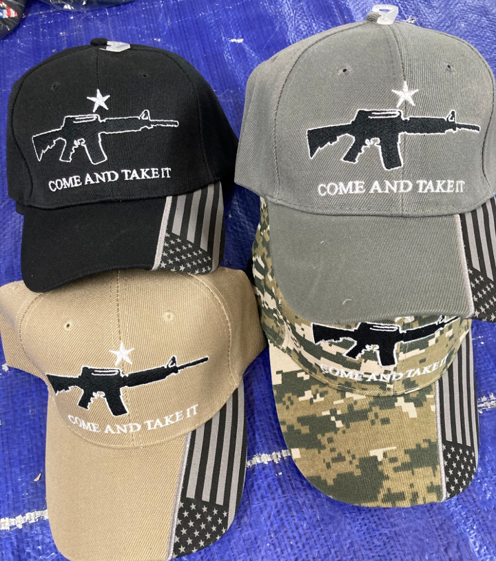 - Come and Take It with weapon Cap Assortment #CP391